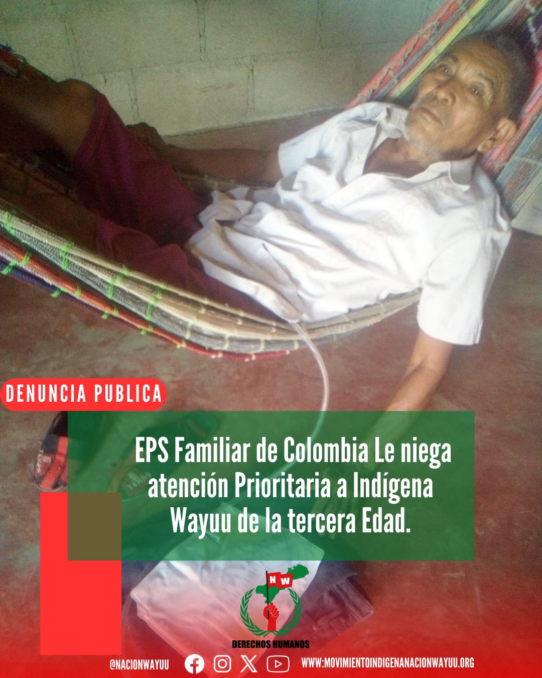 EPS Familiar de Colombia le niega atención prioritaria a indígena wayuu de la tercera edad – La ...